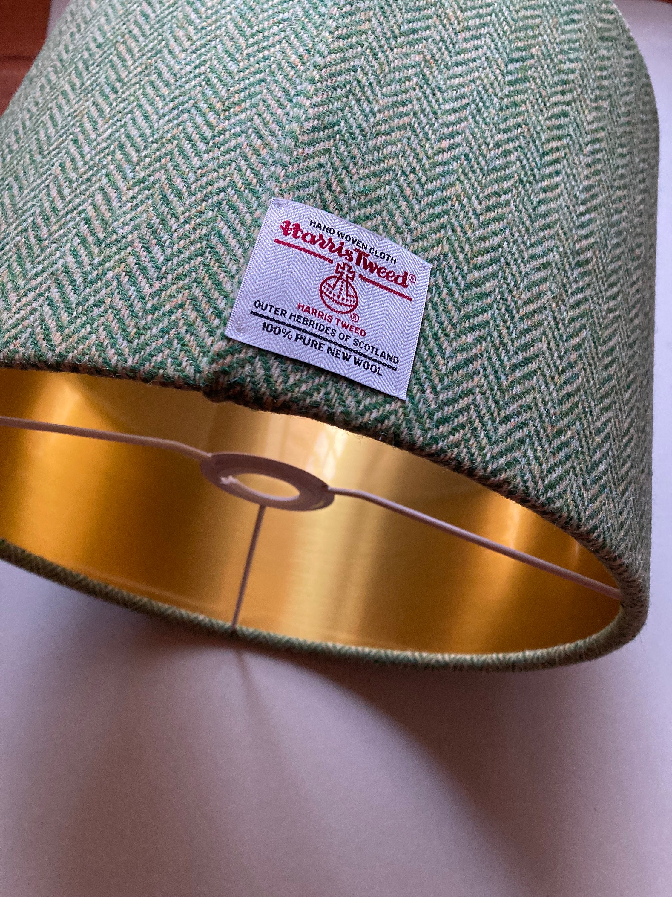 Harris tweed lampshade store