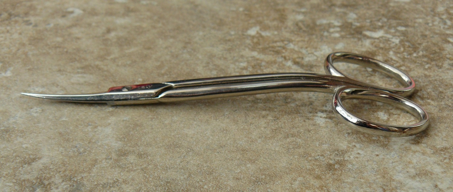 ME45 Curved Embroidery Scissors - Etsy