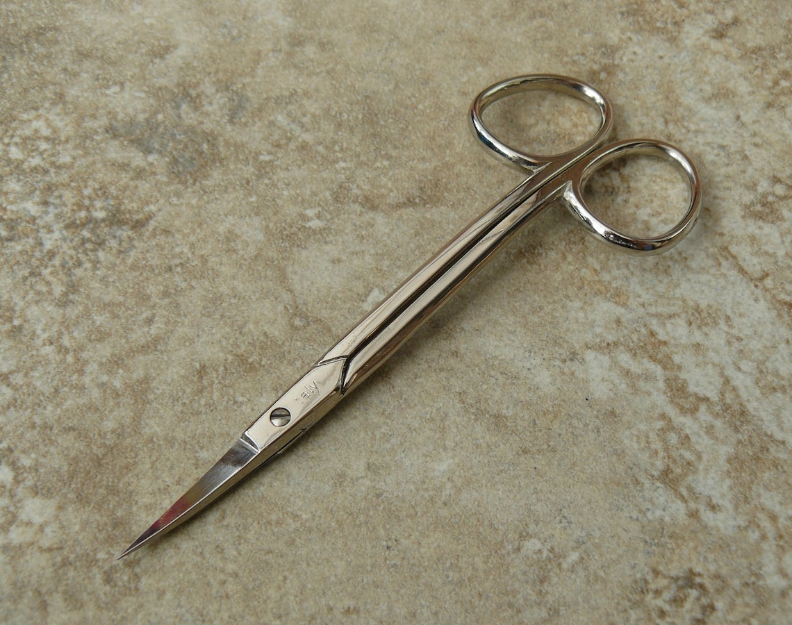 ME45 Curved Embroidery Scissors - Etsy