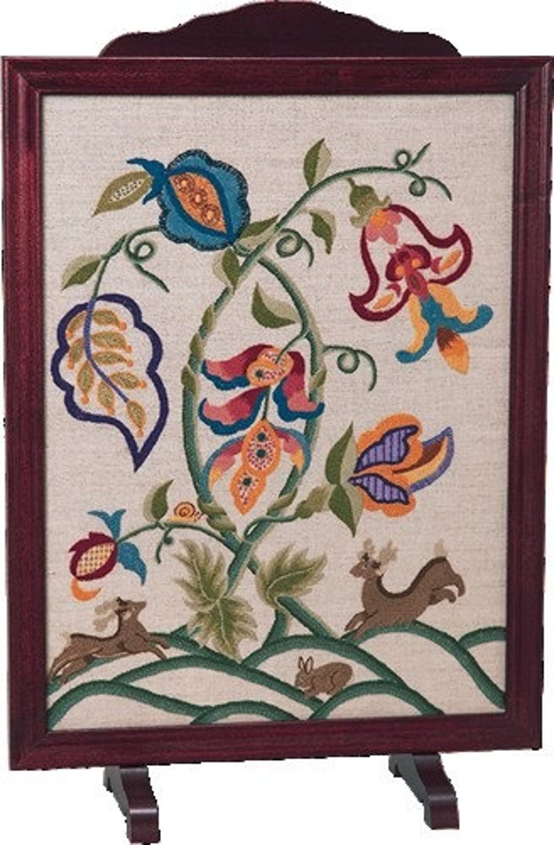 CW 425 Chloe Crewel Embroidery Firescreen or Picture Needlework Kit - Etsy