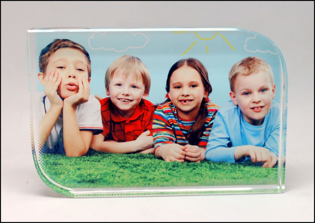 Personalised Glass Photo Blocks - Etsy