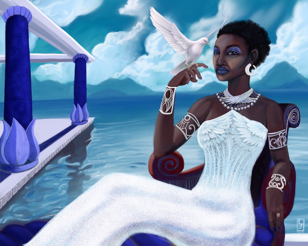 The Blue Queen - Etsy