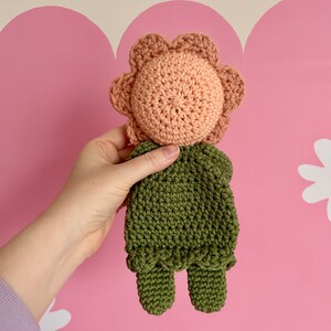 Flower Buddy Lovey / Poppy Flower / Flower Snuggler / Nursery Decor ...