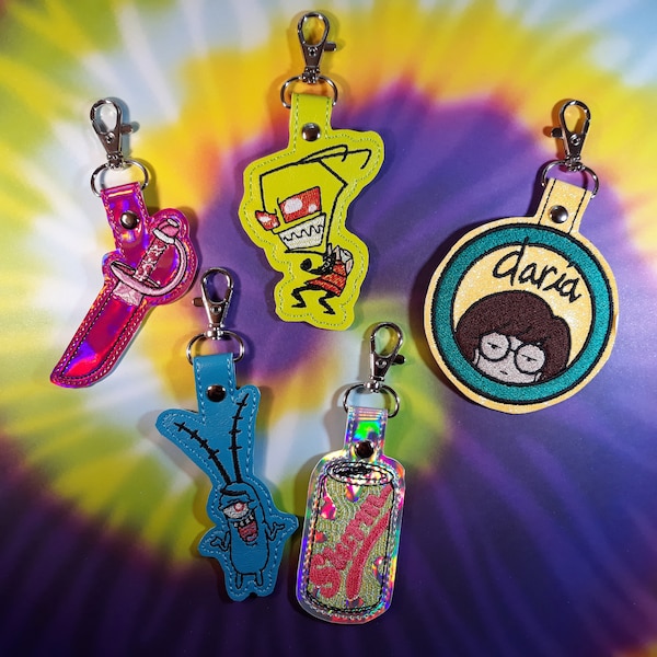Cartoon Keychain - Etsy