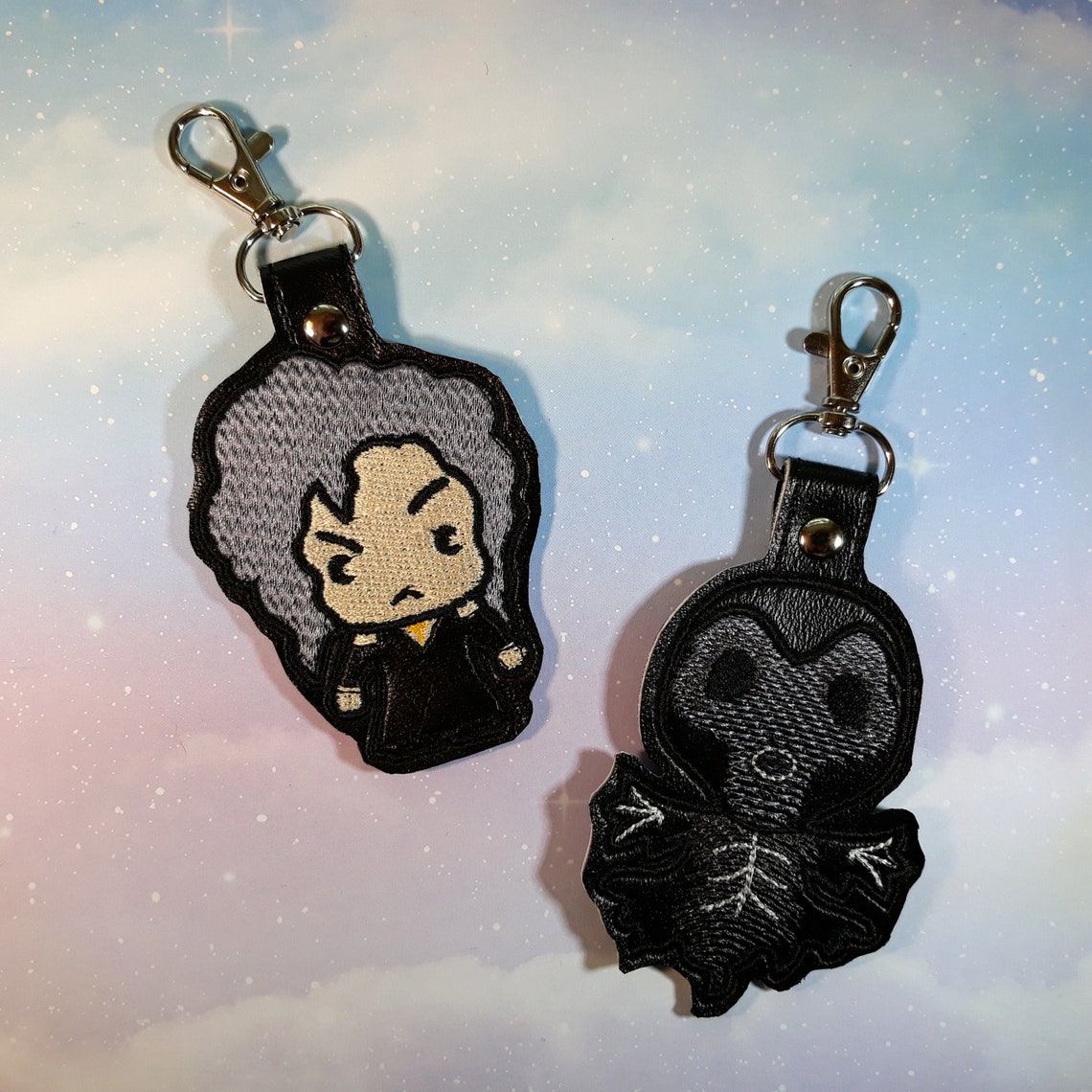 Magical Baddies Keychain // Key Fob // Wizard Villain - Etsy