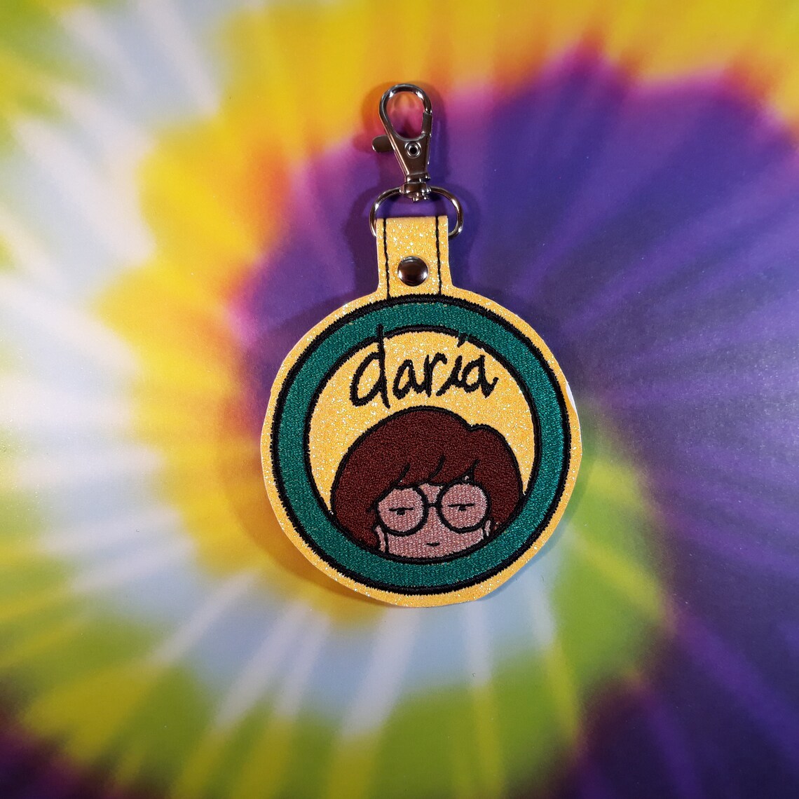 Cartoon Key Fobs // Keychain Bag Tag - Etsy