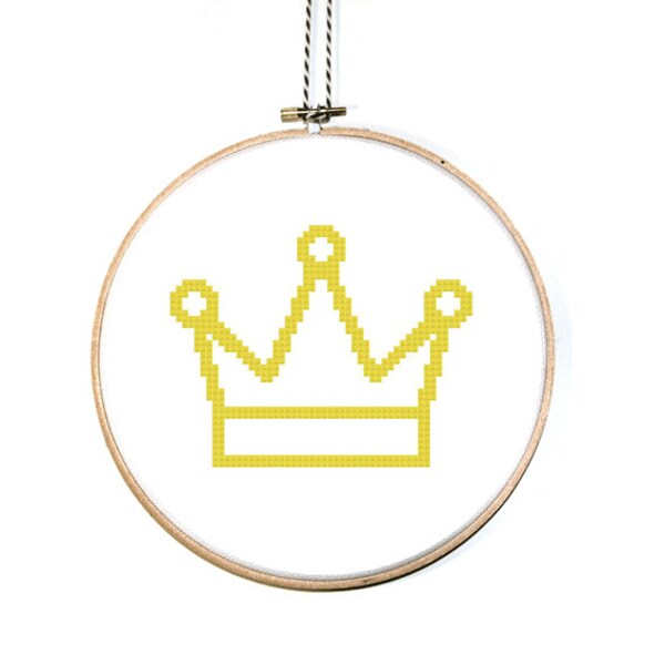 Cross and Crown Pattern - Etsy