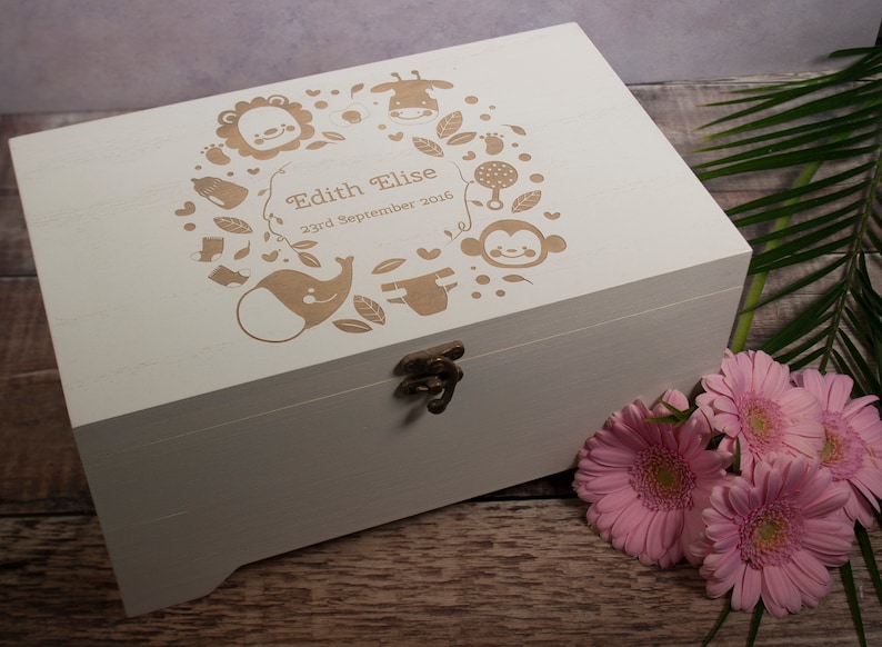 Personalised Baby Keepsake Box for All Those Little - Etsy UK