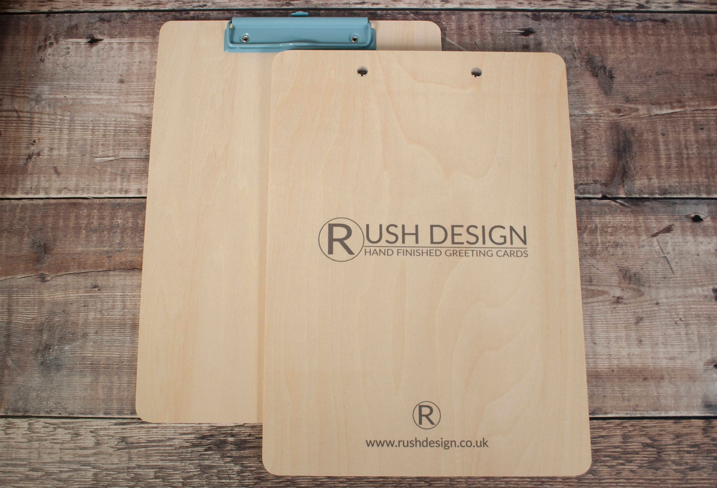 Branded Clipboard Printed With Your Logo This Wooden - Etsy UK