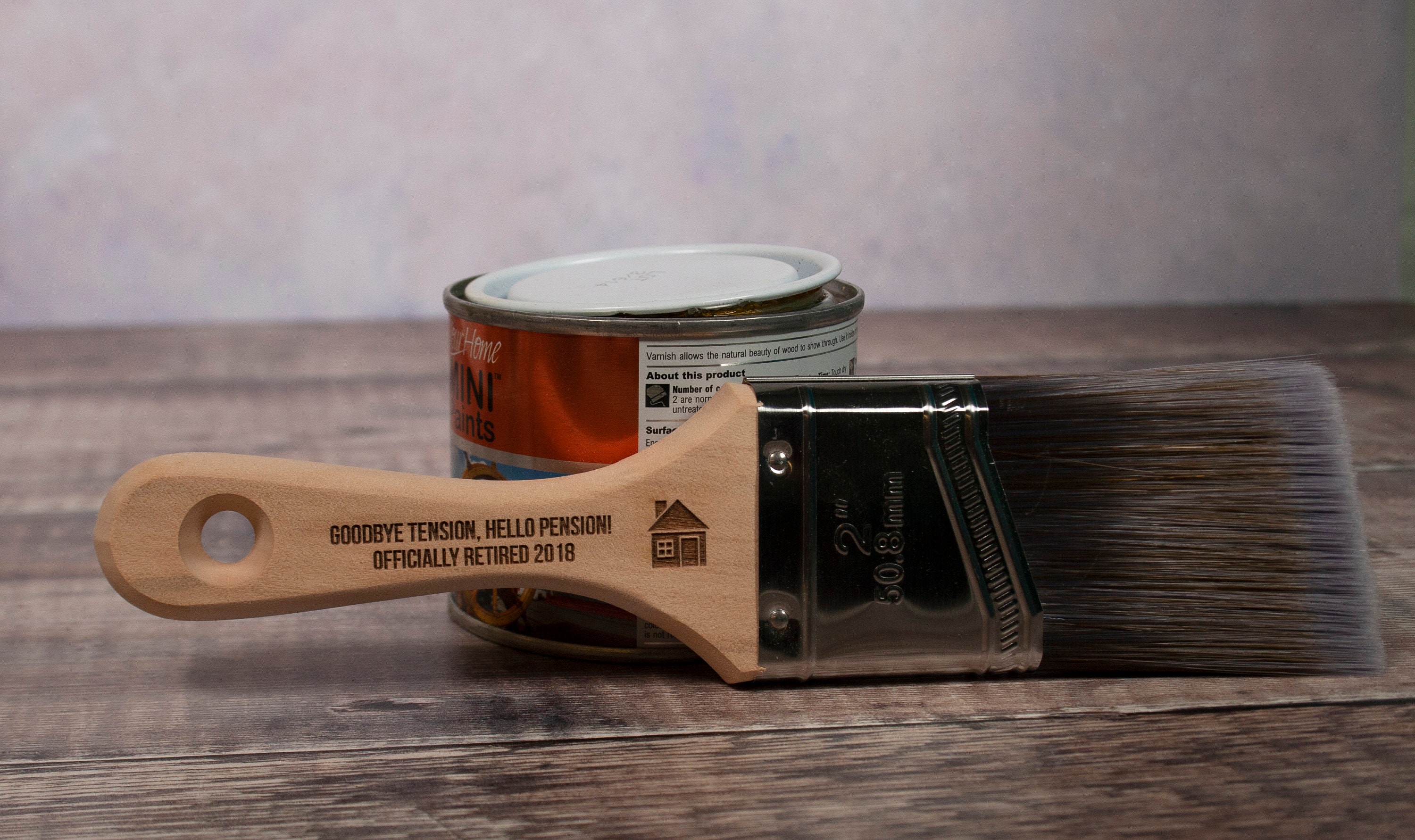 Personalised Engraved Paintbrush Ideal Custom Gift for a New | Etsy UK