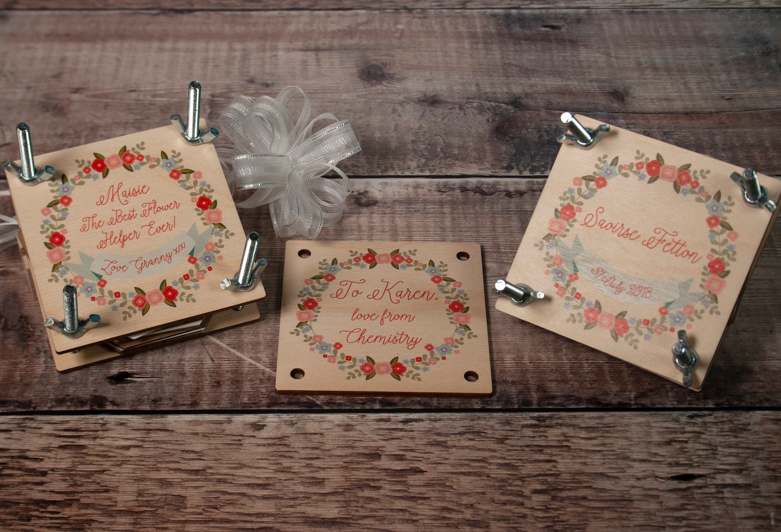 Personalised Flower Press Letterbox Kit Flatpacked for Your Assembly - Etsy