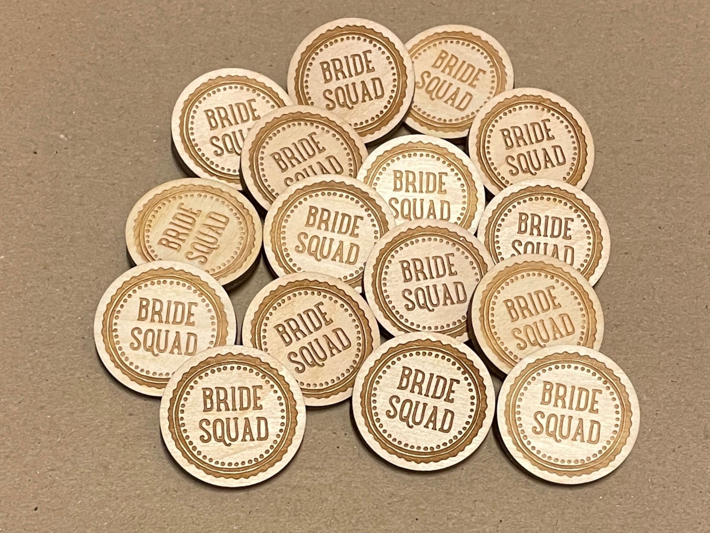 Custom Badges Personalised With Names and Roles for for Bridal - Etsy UK