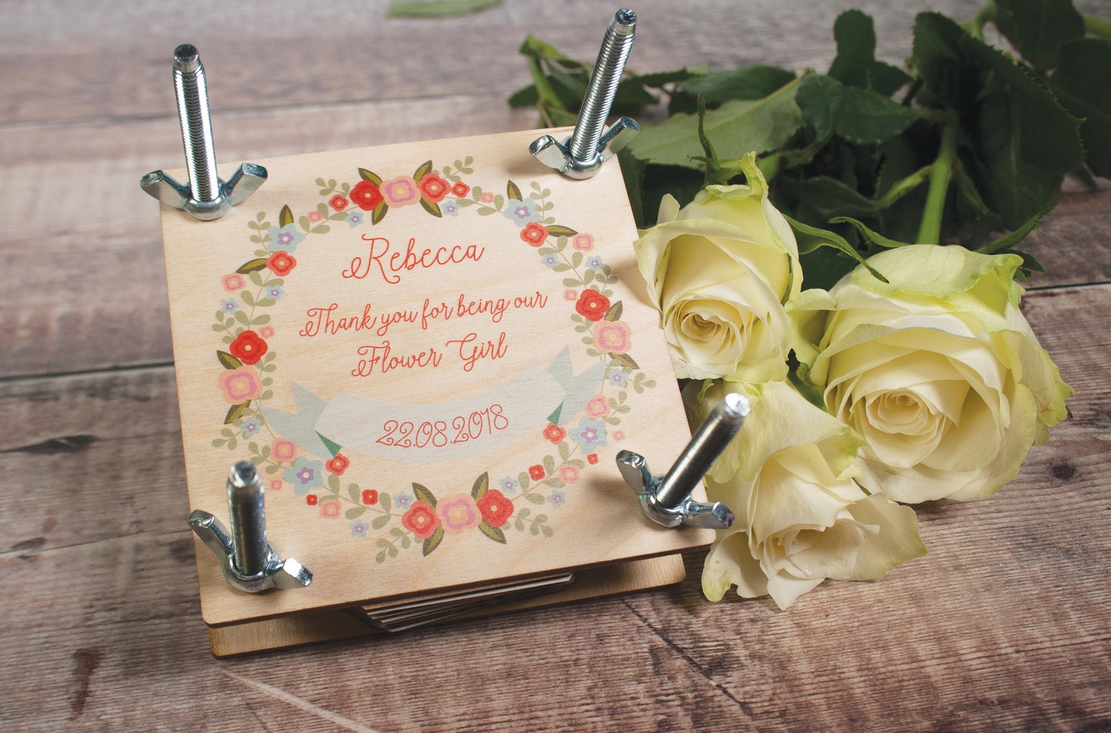 Personalised Flower Press Letterbox Kit Flatpacked for Your Assembly - Etsy