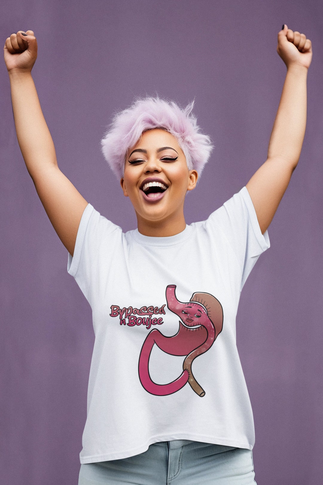 Bypassed & Boujee-bariatric Themed T-shirt - Etsy