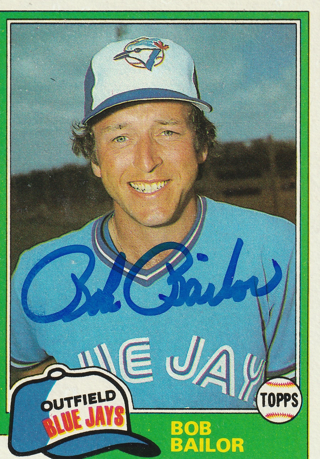 Bob Bailor AUTOGRAPHED Baseball Trading Card 1981 Topps 297 - Etsy