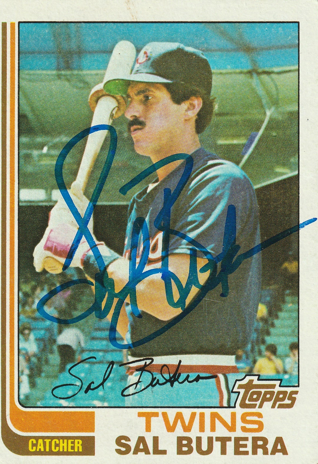 Sal Butera AUTOGRAPHED Baseball Trading Card 1982 Topps 676 - Etsy