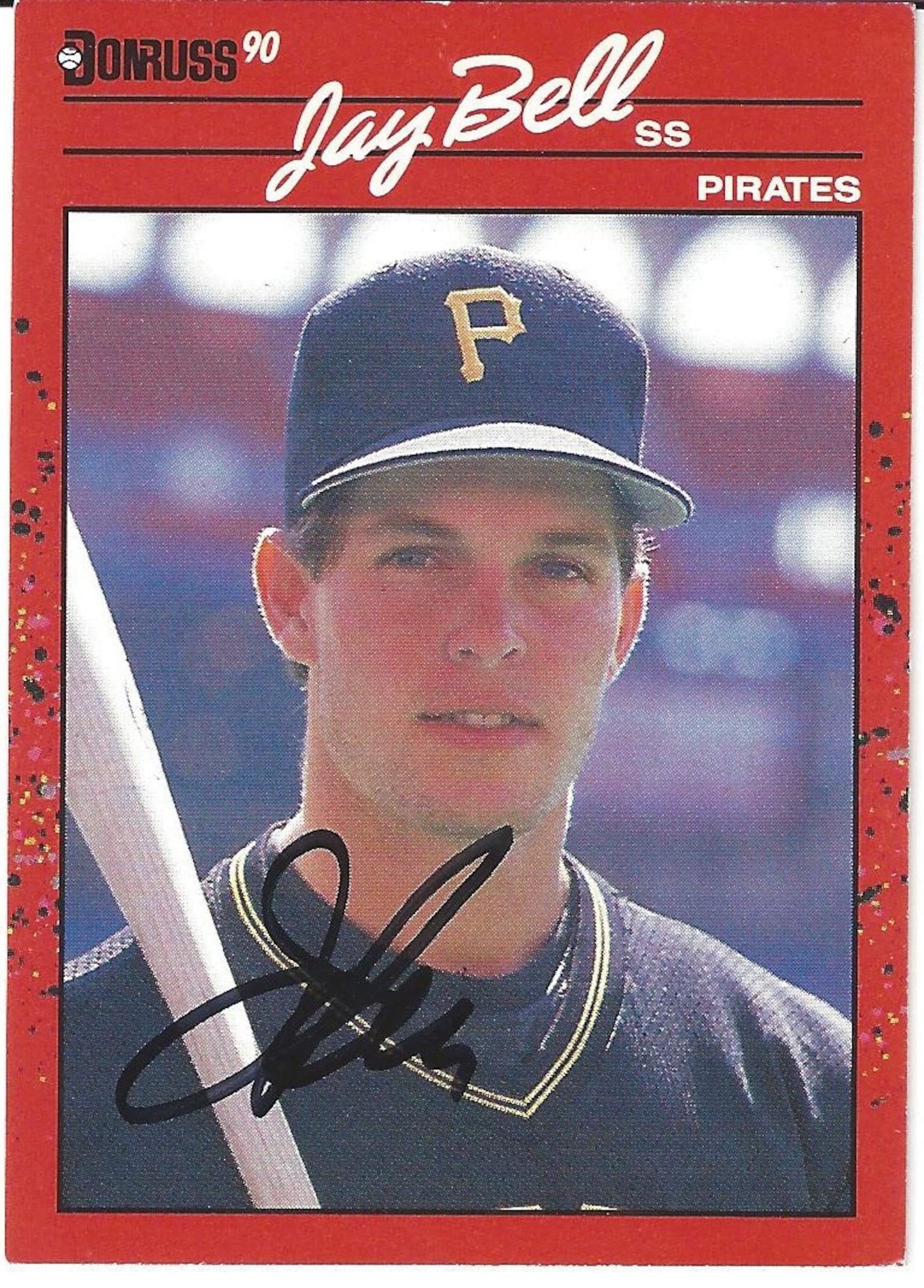 Jay Bell AUTOGRAPHED Baseball Trading Card 1990 Donruss 488 - Etsy UK