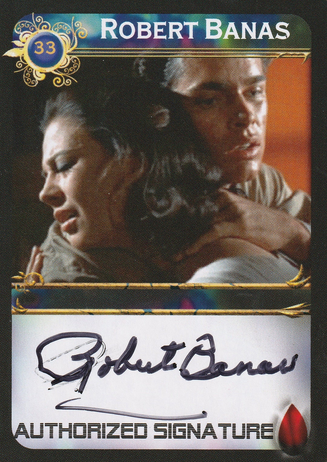 ROBERT BANAS Authentic Hand Signed Autographed Trading Card W/ - Etsy