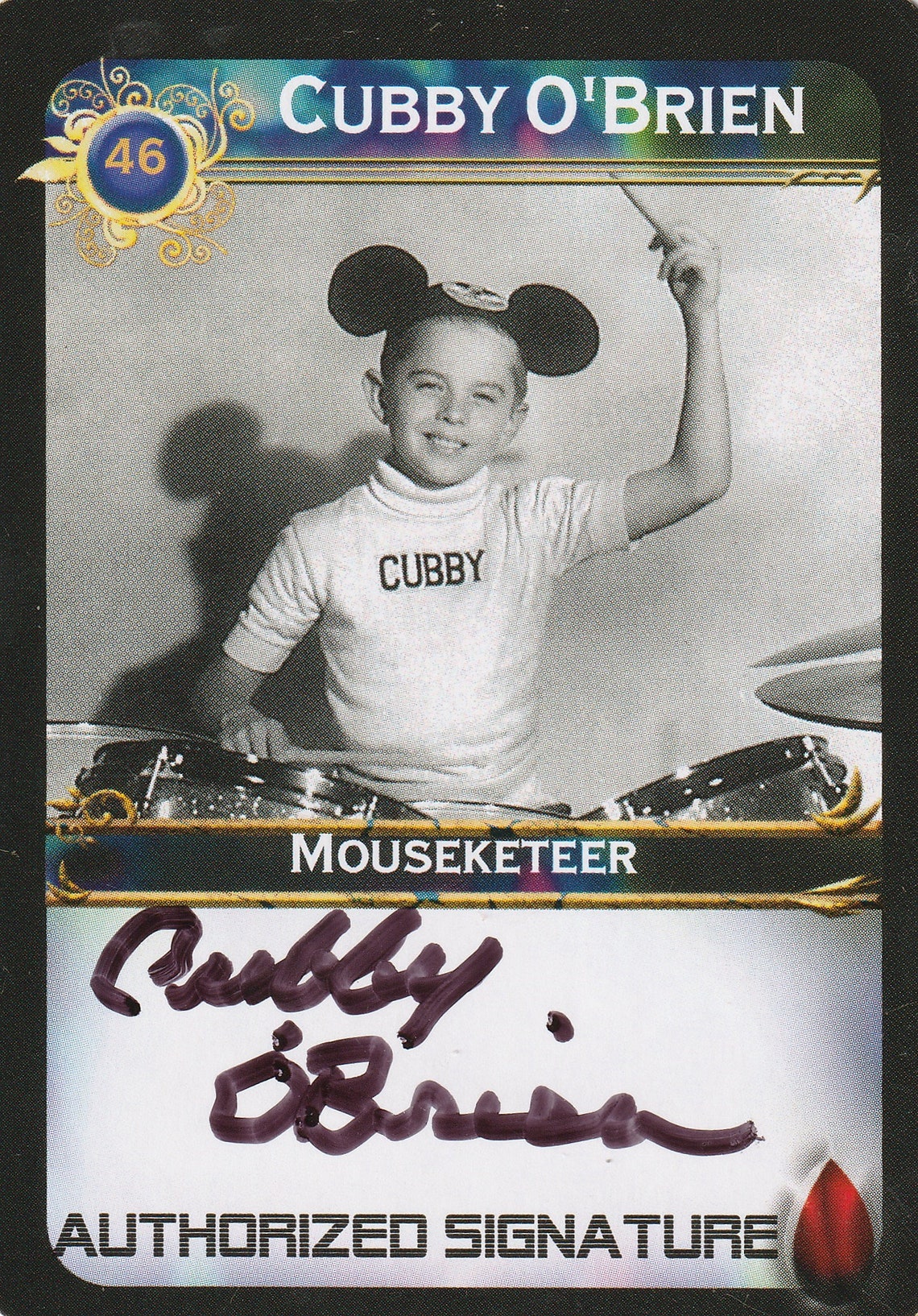 CUBBY O'BRIEN Authentic Hand Signed Autographed Trading - Etsy