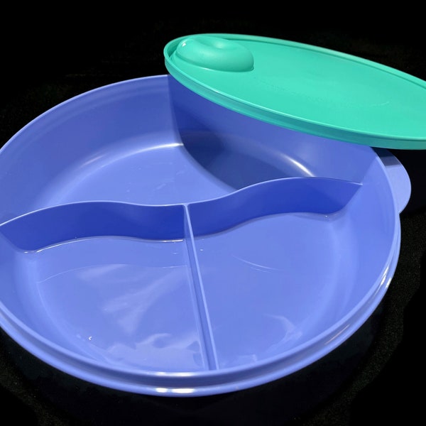 Tupperware Divided Plate - Etsy