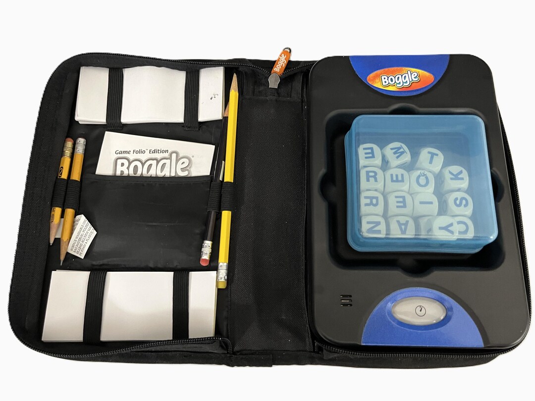 Vintage Boggle Game, Travel Case - Folio Edition, Hasbro, 2003 - #104 ...