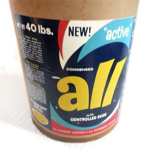 Vintage HUGE All Laundry Soap Container 40 Lbs Box - Etsy