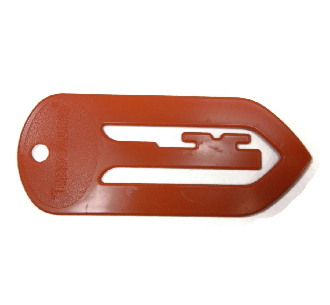 Vintage Tupperware Large Paperclip or Bookmark - #1454, Key Shape, Clip ...