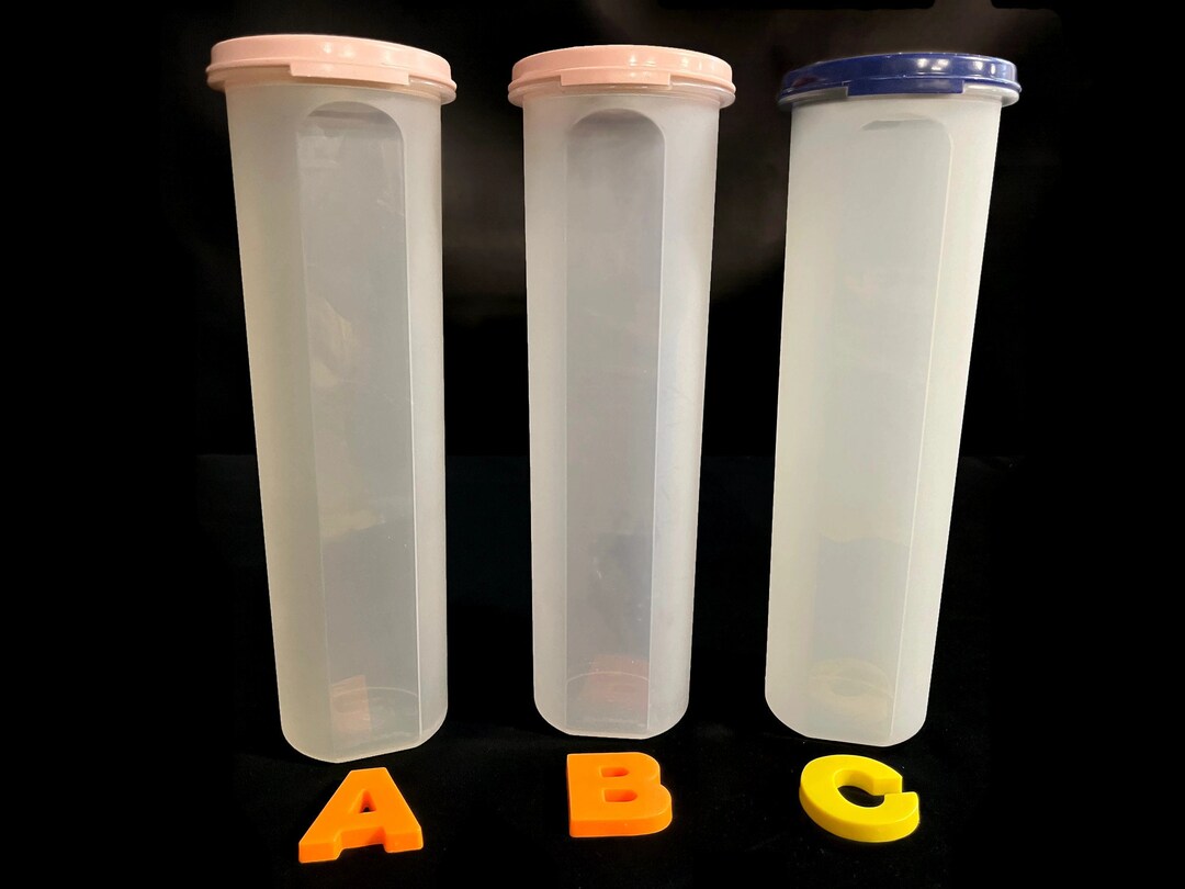 Vintage Tupperware Modular Mates Round 5, Lid- CHOICE, Sheer, Pink ...