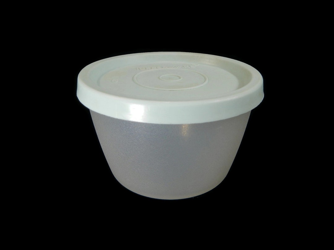 Vintage Tupperware Small Duo Shake Container, Lid- Sheer, Mint Blue ...
