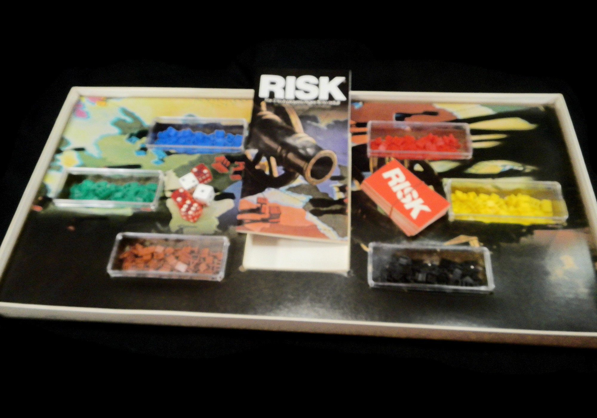 Vintage Risk Board Game COMPLETE Parker Brothers 1980 - Etsy