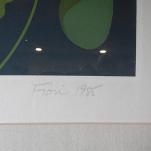 Vintage Susan Fiori Framed, Signed, Numbered Print - "nasturtiums" 1985 ...