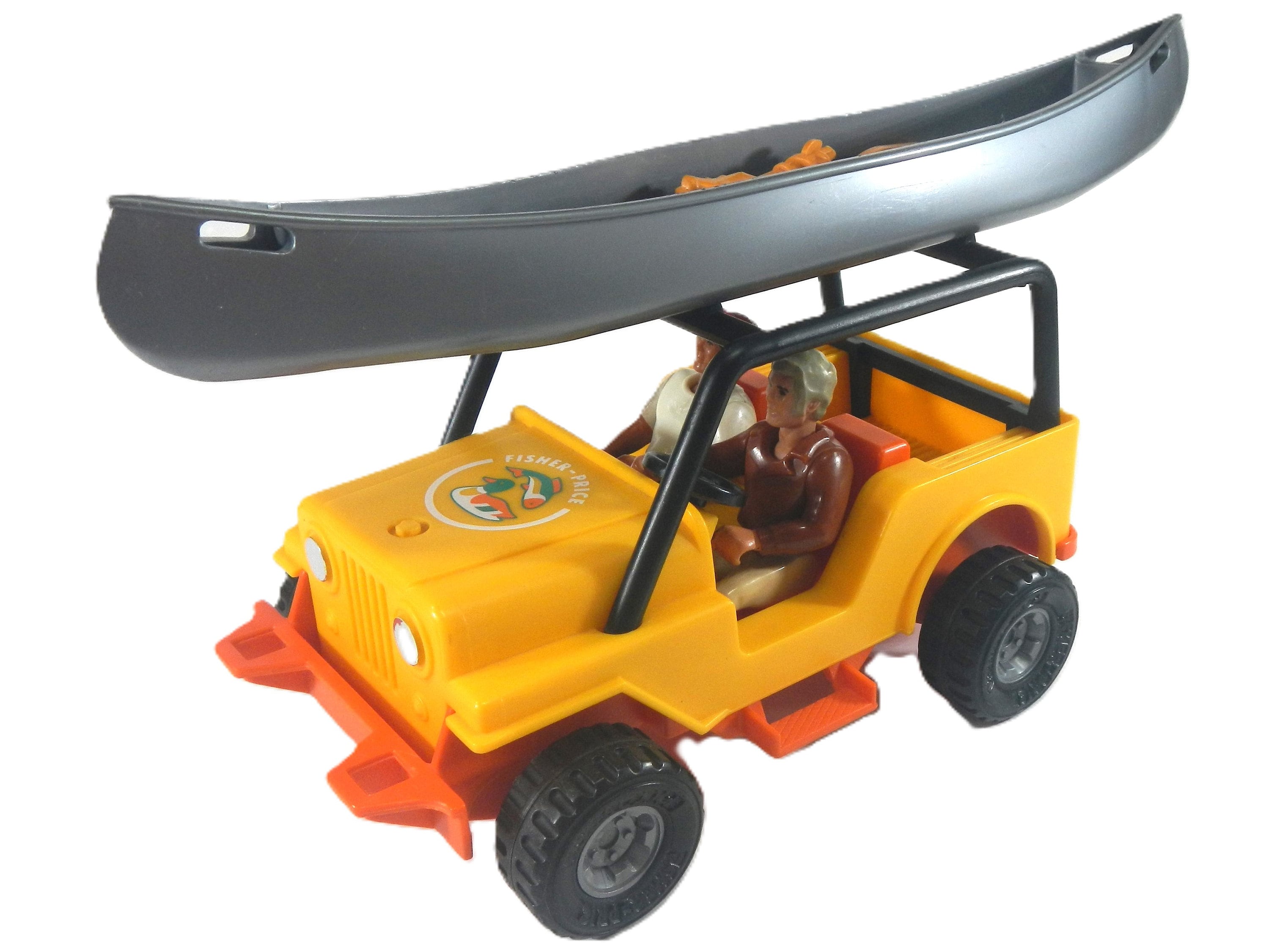 RARE Vintage Fisher Price Adventure People North Woods Trailblazer 312 Vehicle Canoe 2 Men 1970s Retro Toy Kids Children Pretend Etsy Canada