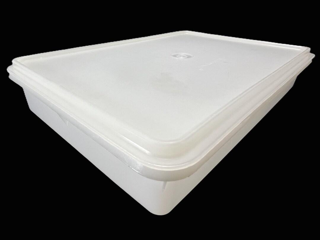 Vintage Tupperware Rectangular Container, Lid -cold Cuts Keeper, #290 ...
