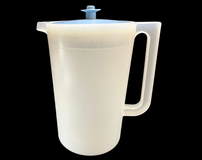 Vintage Tupperware Pitcher, Push Button Lid - Jumbo, Large, 1 Gallon ...
