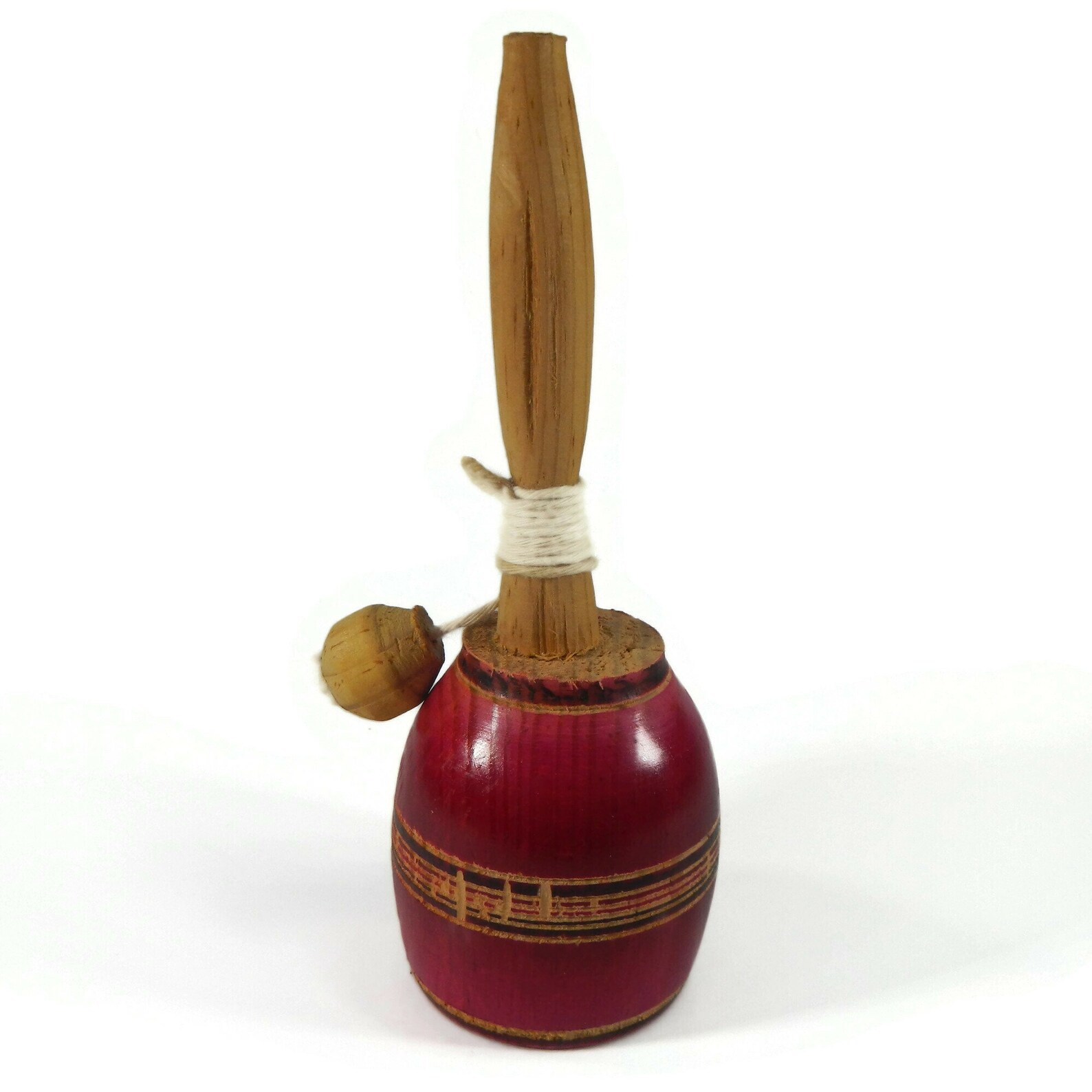 Vintage Wooden Cup with Ball on String Game toy Mexico | Etsy