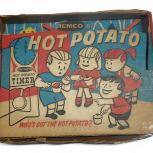 Vintage Hot Potato Game - Remco Ind., #816, 1950s, NIB, NOS, Unused ...