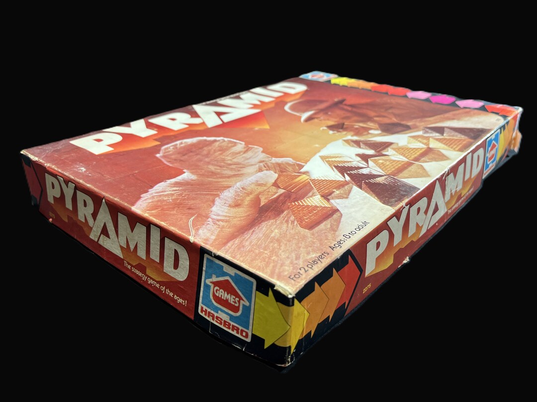 Vintage Pyramid Game Hasbro, 1978, 2275 Complete, Retro, Family Game ...