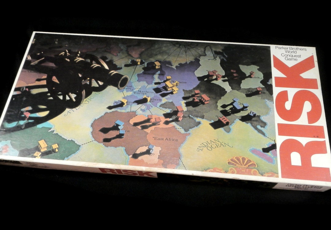 Vintage Risk Board Game, COMPLETE - Parker Brothers, 1980, World ...