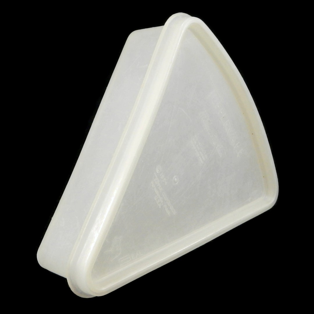 Vintage Tupperware Pie Wedge Container, Lid- Sheer, Tupper Seal, 269 ...