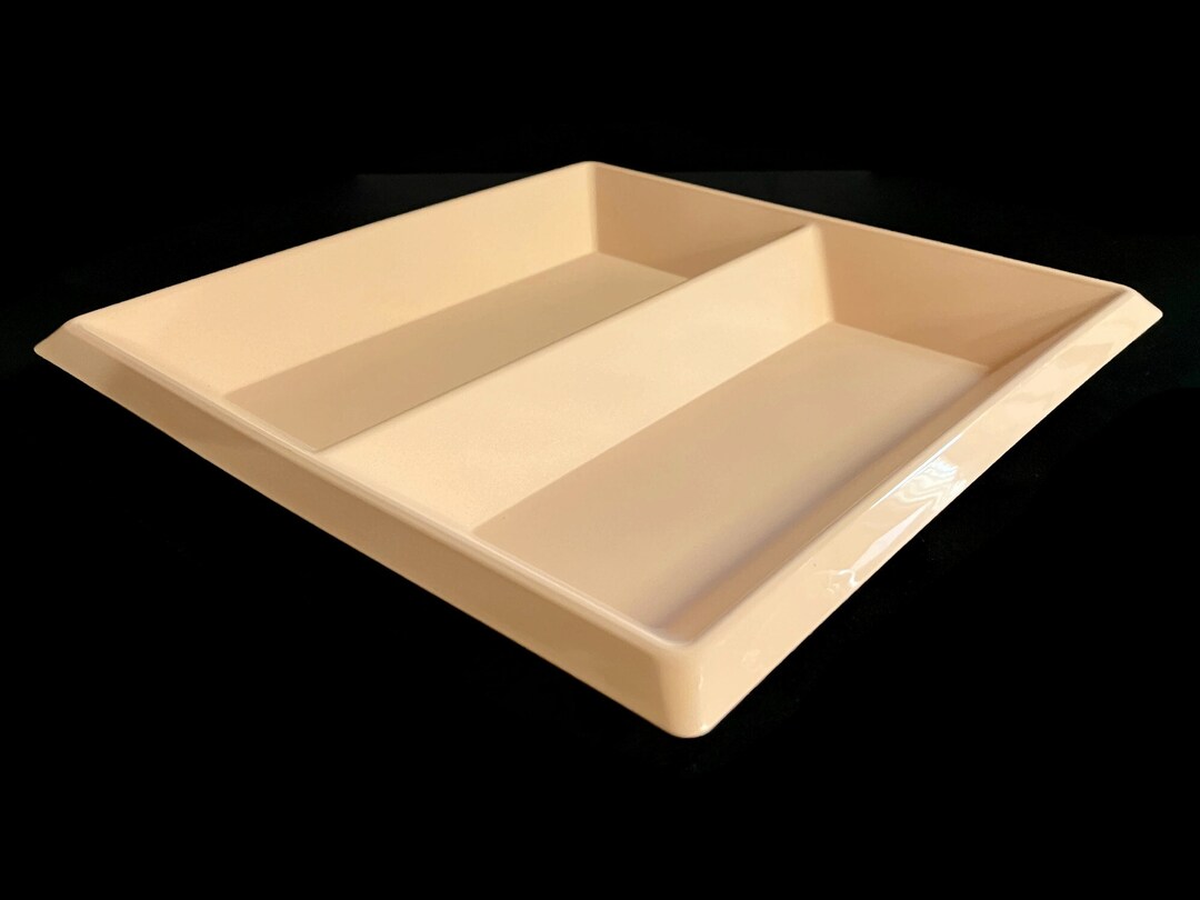 Vintage Tupperware Get Togethers Buffet Tray - Pink, Square, #1385 ...