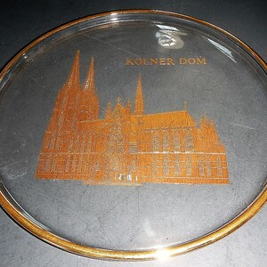 Vintage Kolner Dom Plate - 1973 - Cologne Cathedral, Germany - Orrefors ...