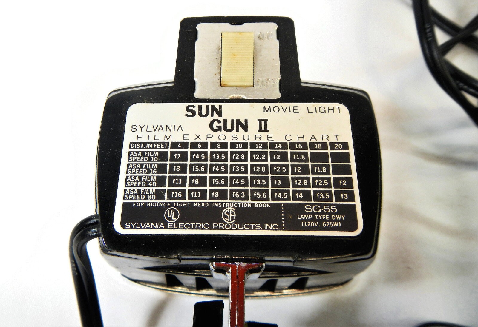 Vintage Sylvania Sun Gun II SG-55 1960s original box | Etsy