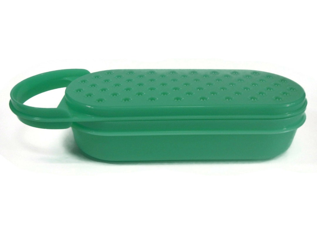 Vintage Tupperware Handy Grater Oval Container - Jadeite Green, 1375 ...