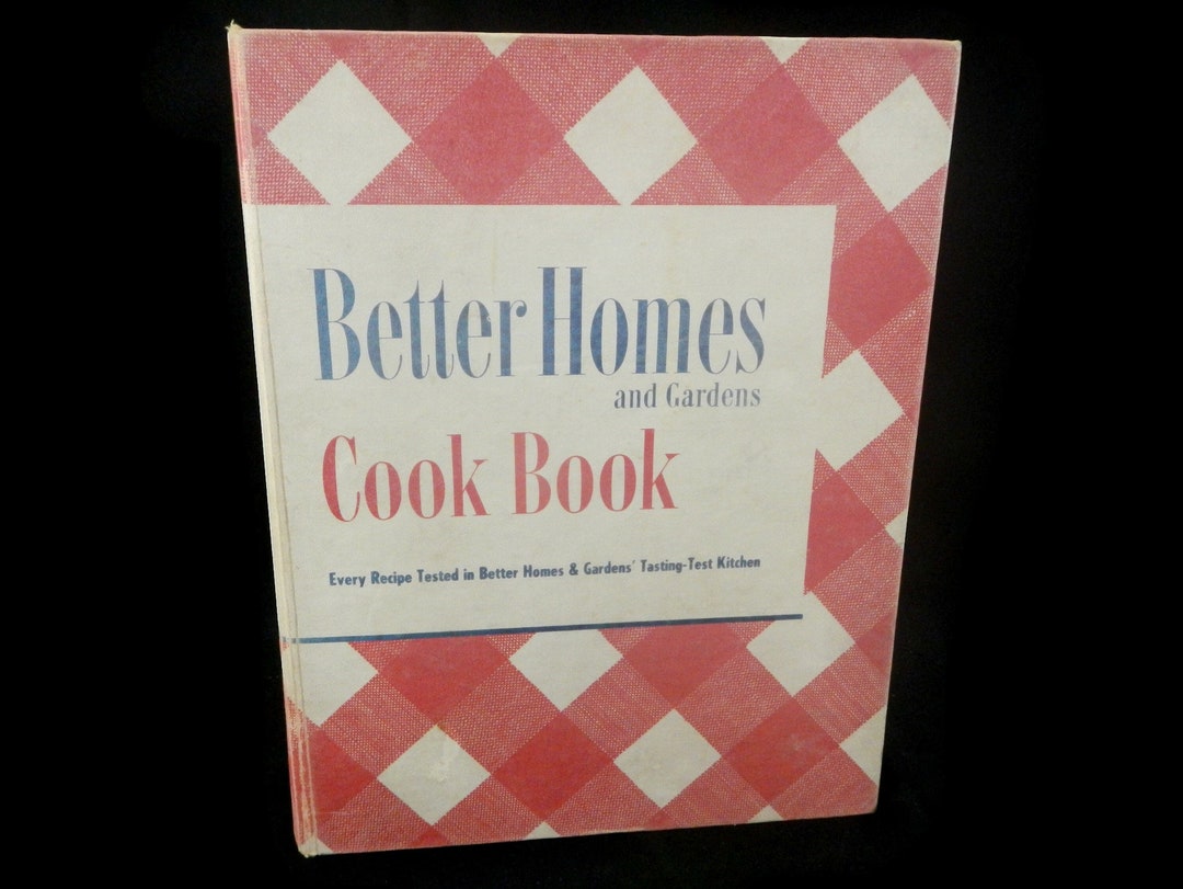 Vintage 1949 Better Homes & Gardens New Cookbook 5 Ring Binder Cooking ...