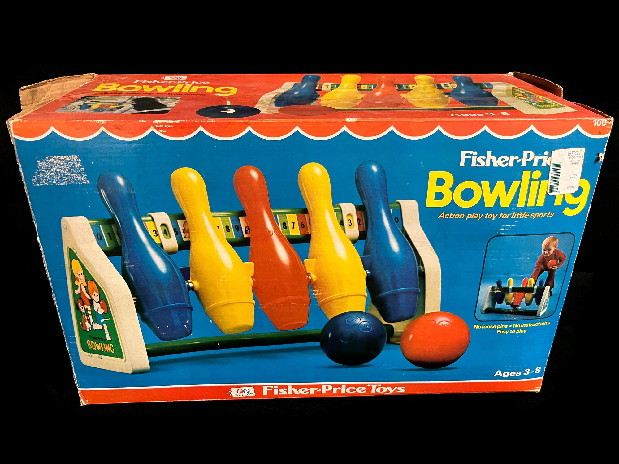 Fisher price bowling set store