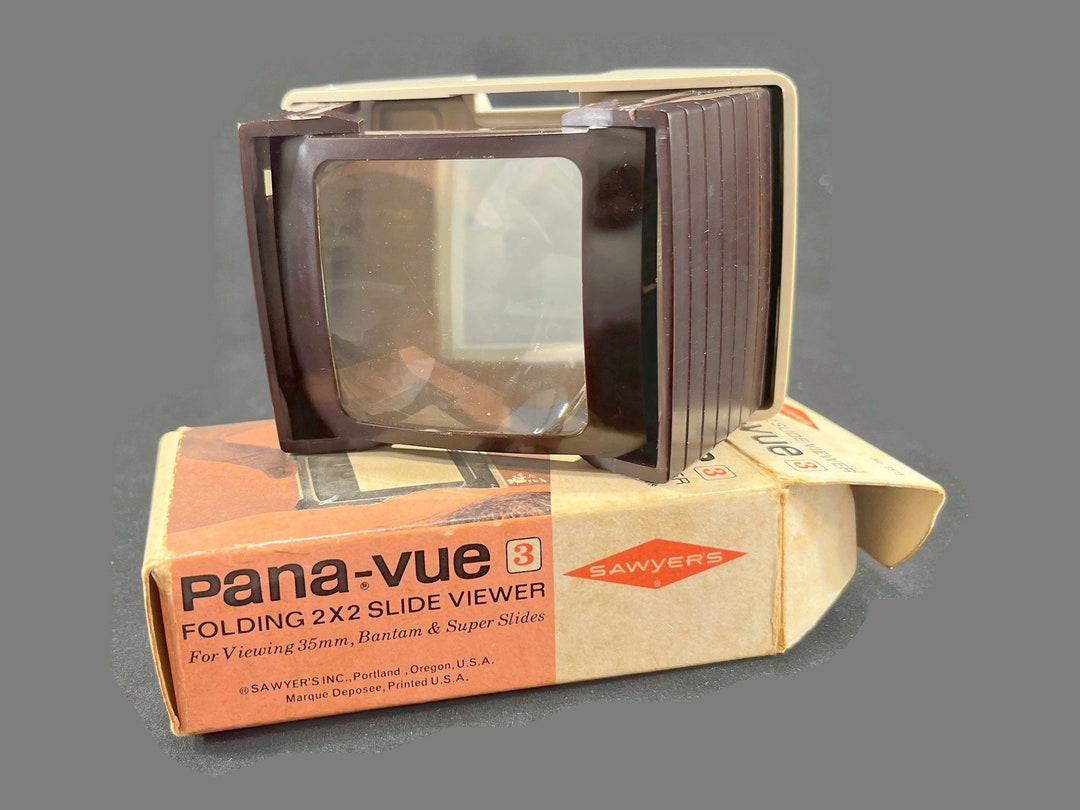 Vintage Pana-vue Folding Slide Viewer Sawyers, 1950s, Compact View ...