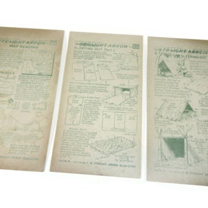 RARE Vintage Nabisco Shredded Wheat Straight Arrow Cards- 1952, 34 ...