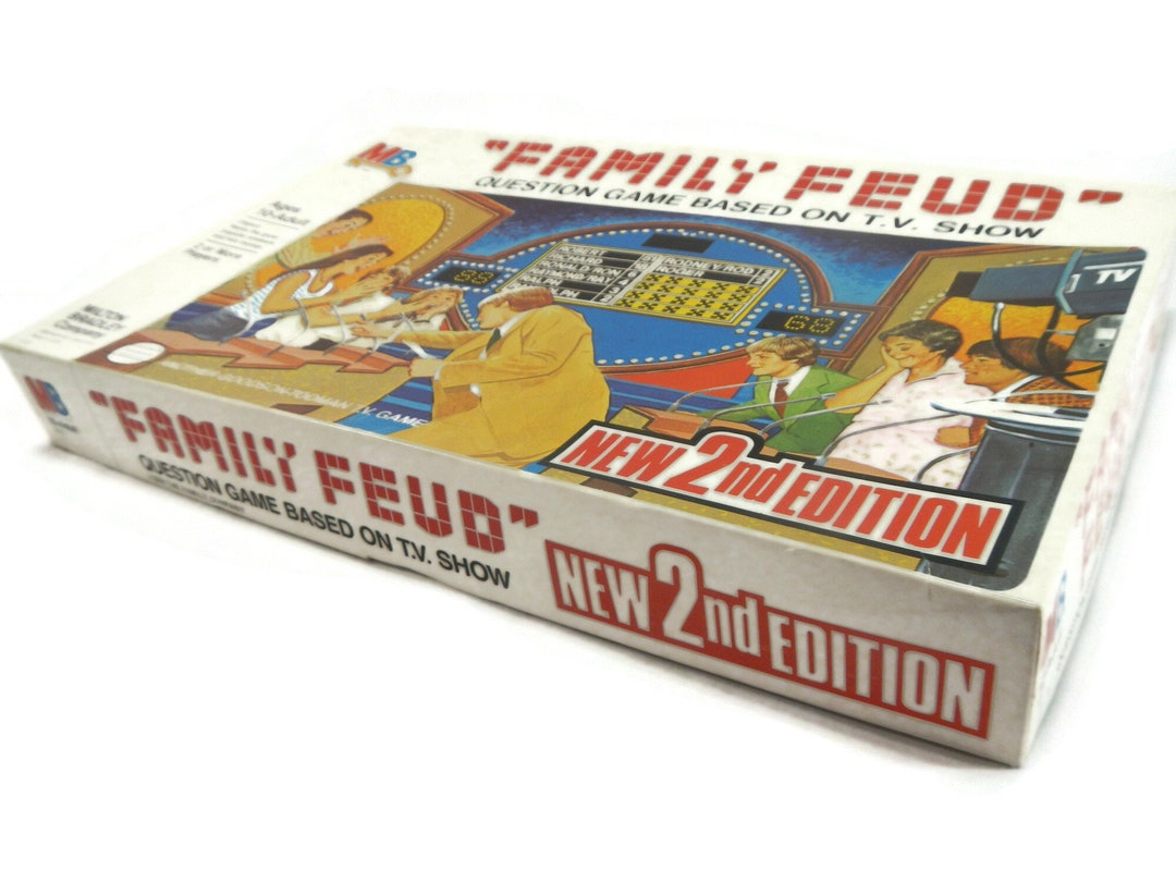 Vintage Family Feud Game 2nd Edition- Milton Bradley, #4723, 1978 ...