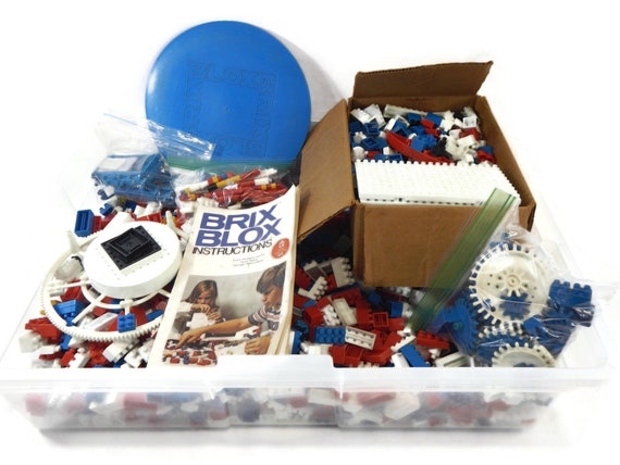 Toys & Games Building & Construction Toys Vintage Sears Brix Blox ...