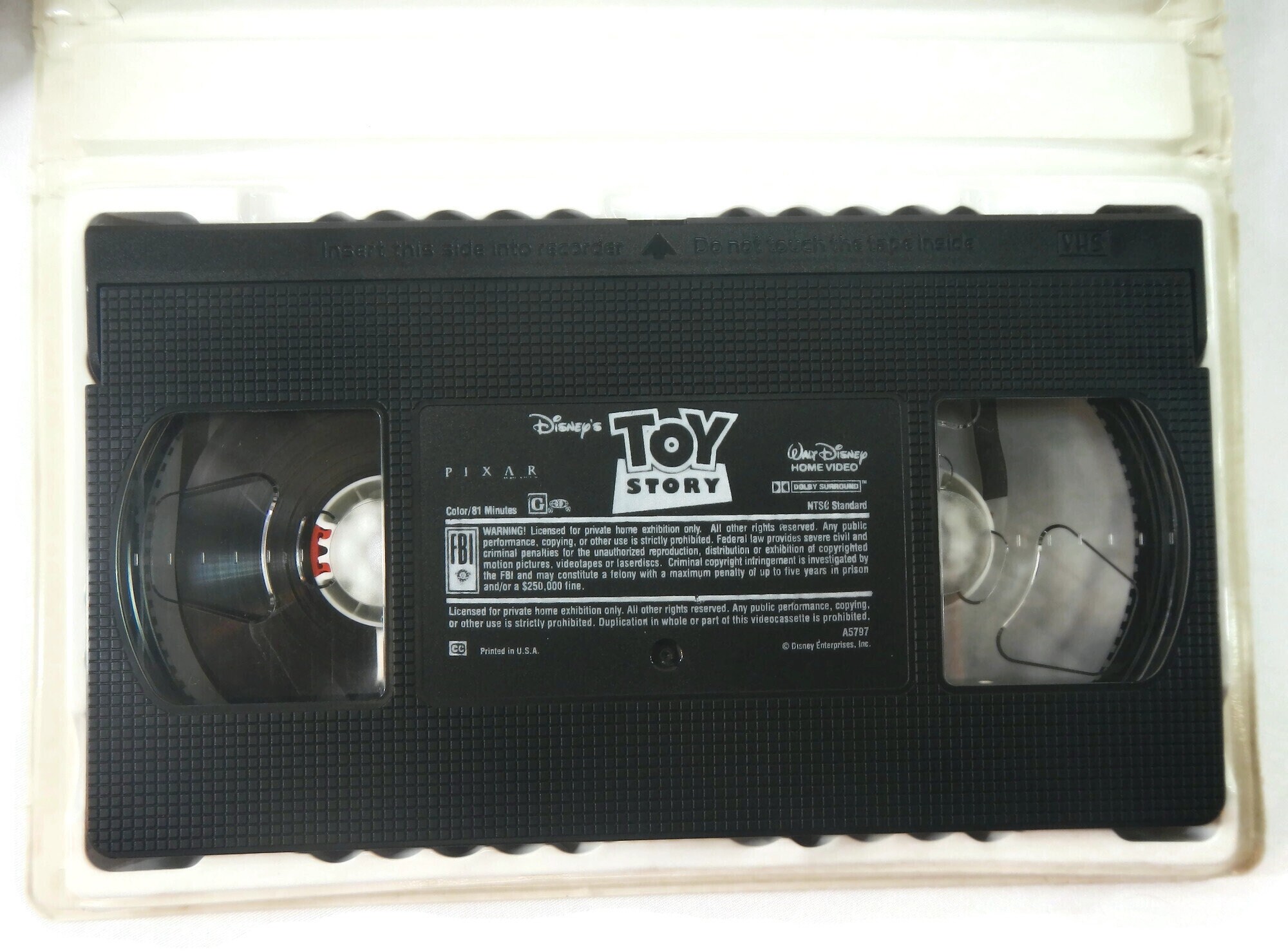 Vintage Toy Story VHS Movie Disney Pixar Animation 1995 - Etsy Canada